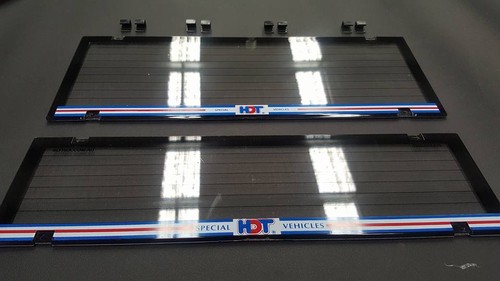 HDT Number Plate Frame Slimline & Standard Holden Commodore Peter Brock ...