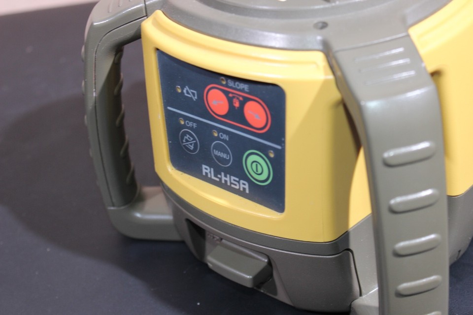 Topcon RL-H5A 1021200-50 Self-Leveling Rotary Grade Laser Alkaline for ...