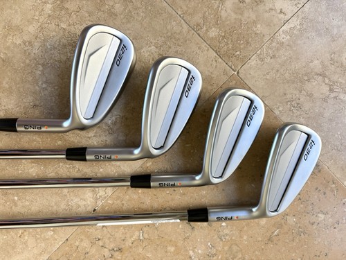 Ping i230 iron set orange dot, 8-UW, Nippon Modus Pro 105, Reg Flex ...