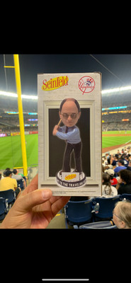 George Costanza Yankees Bobblehead Seinfeld Collectible. 7/5/24 Limited ...