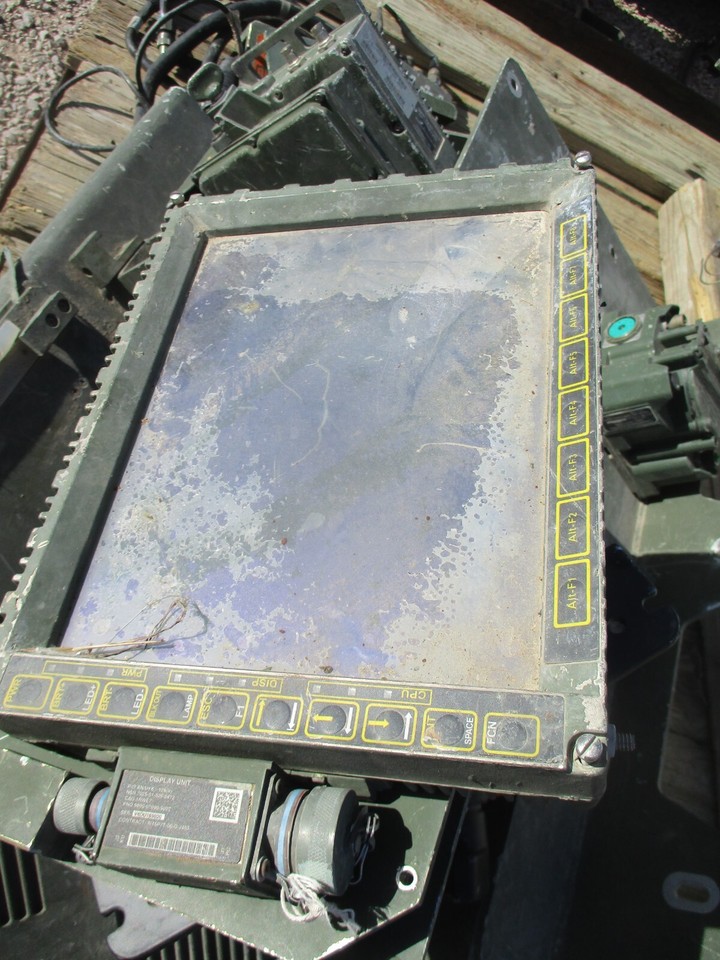 Used Display ONLY Non-Functioning Blue Force Tracker BFT System w/HMMWV ...