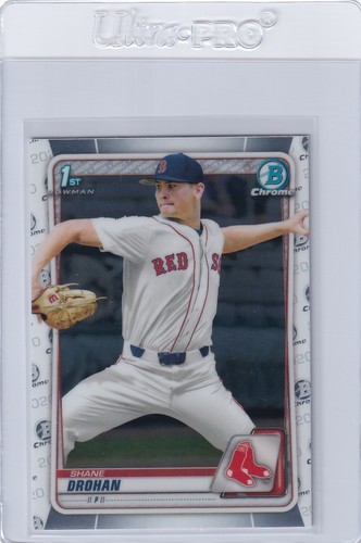2020 BOWMAN CHROME 1ST RC SHANE DROHAN BOSTON RED SOX ROOKIE DRAFT ...