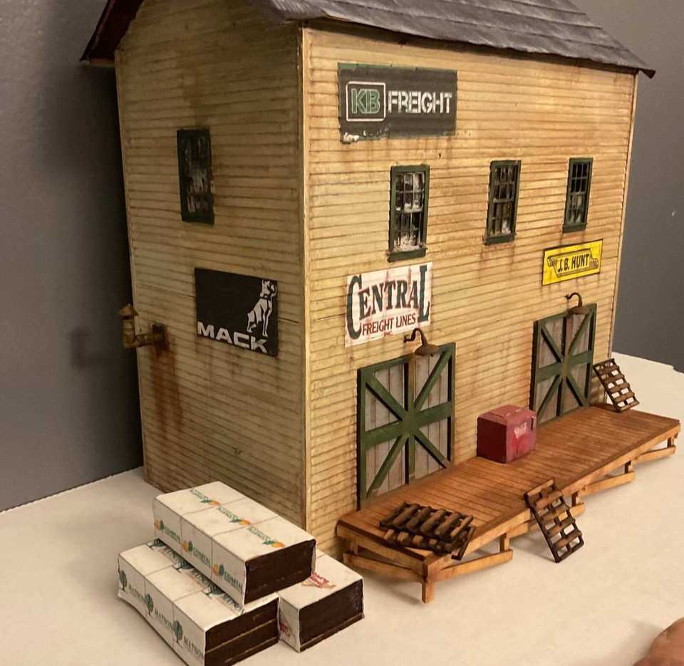 O Scale KB Freight Structure Kit Laser Cut | eBay