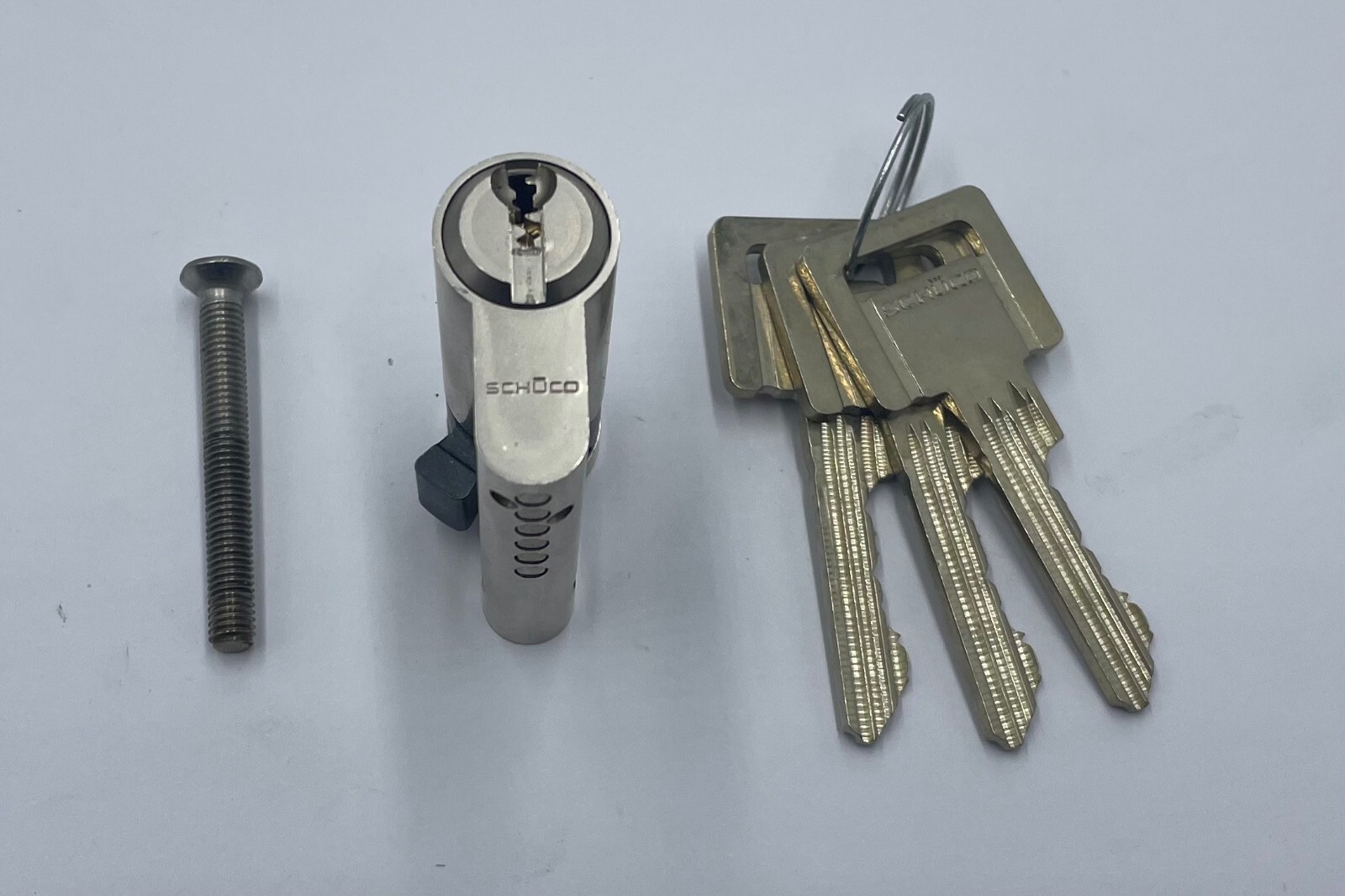 Schuco Door Barrel Cylinder 45mm Length Half Euro Lock Ref 279274 ...