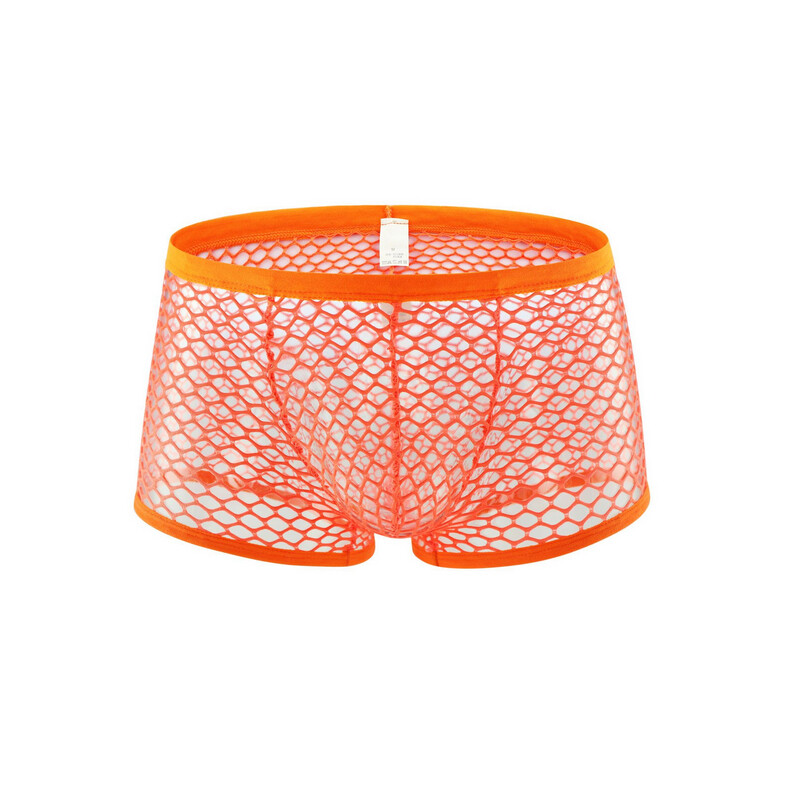 Men's Sexy Underwear CLEVER-MENMODE Men Transparent Mesh Boxershorts ...