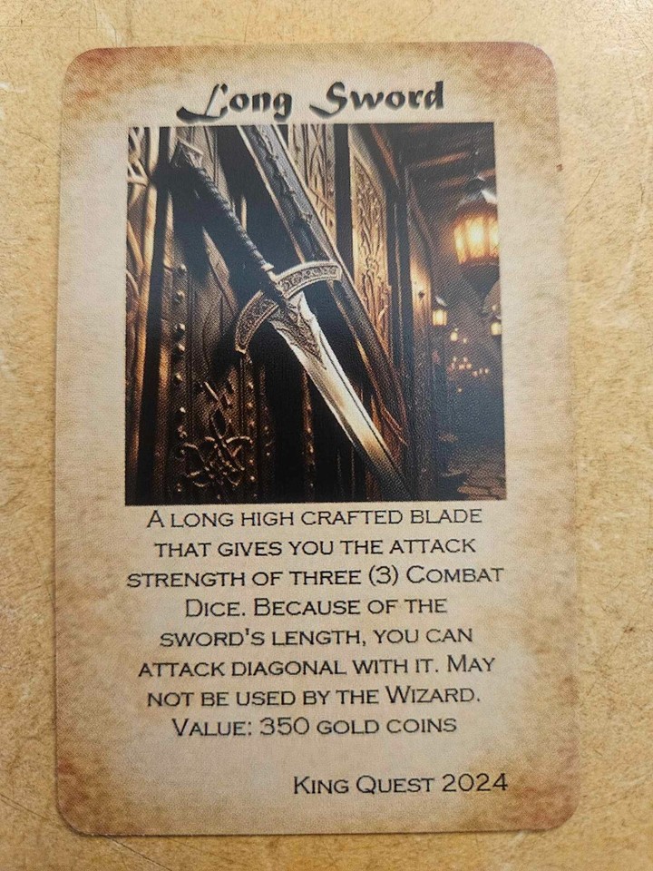 Custom HeroQuest Compatible Equipment Cards (16) – Fan-Made ...