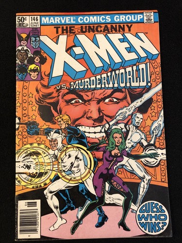 X-MEN 146 6.5 MARVEL 1981 MURDERWORLD DRDOOM RS | eBay