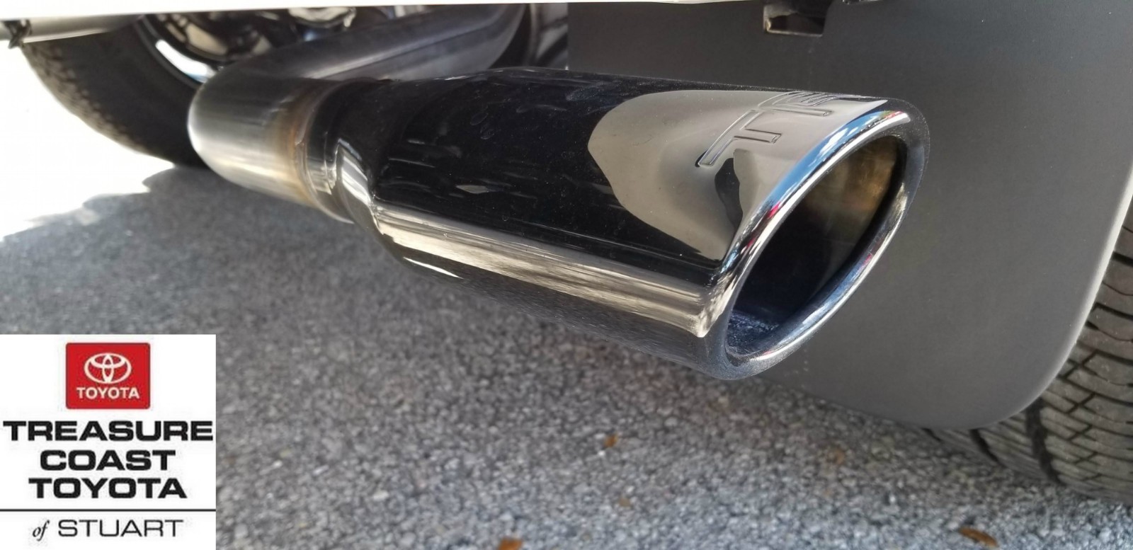 NEW OEM TOYOTA TUNDRA TRD PERFORMANCE DUAL EXHAUST W/ BLACK CHROME ...