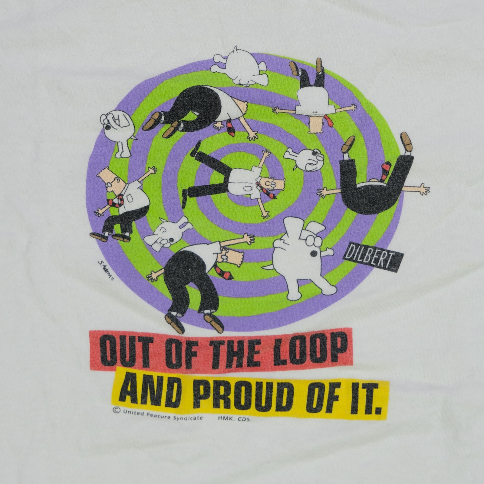 Rare Vintage Dilbert Out Of The Loop And Proud Of It … - Gem