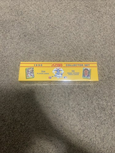 1990 Score Baseball Card Complete Factory Sealed Collector Set - 704 ...