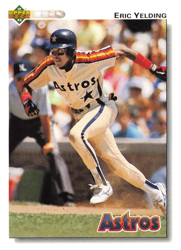 Eric Yelding 1992 Upper Deck #394 Houston Astros | eBay