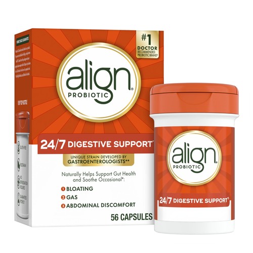 Align Probiotic, 24/7 Digestive Support*§, Probiotics for Women and Men ...