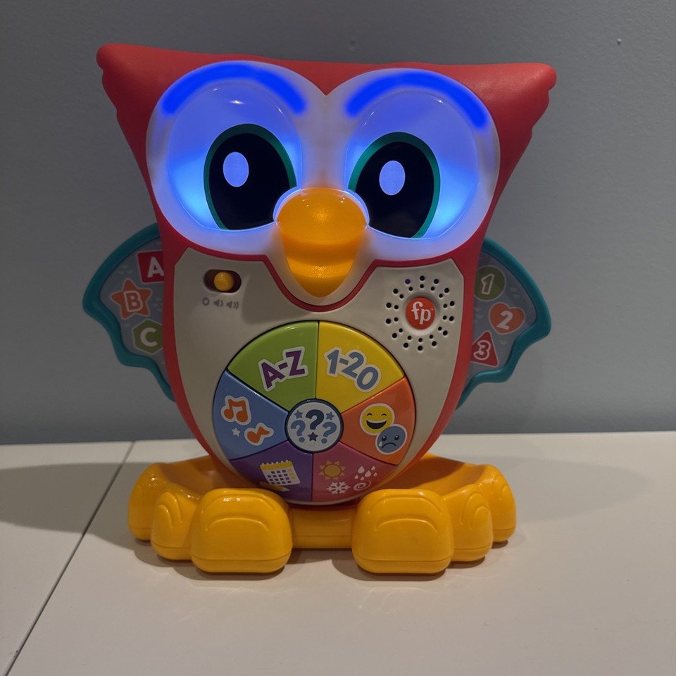Fisher Price Linkimals Light Up and Learn Owl Interactive Musical ...