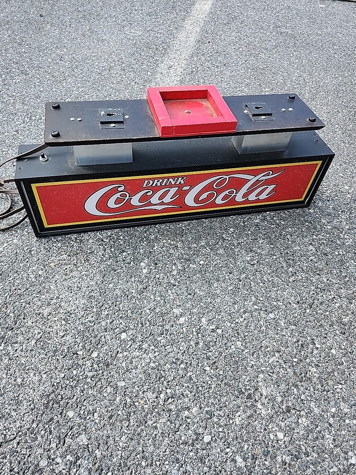 Coca Cola Coke Sign Light Vintage Advertising Soda Drink Collectibles ...