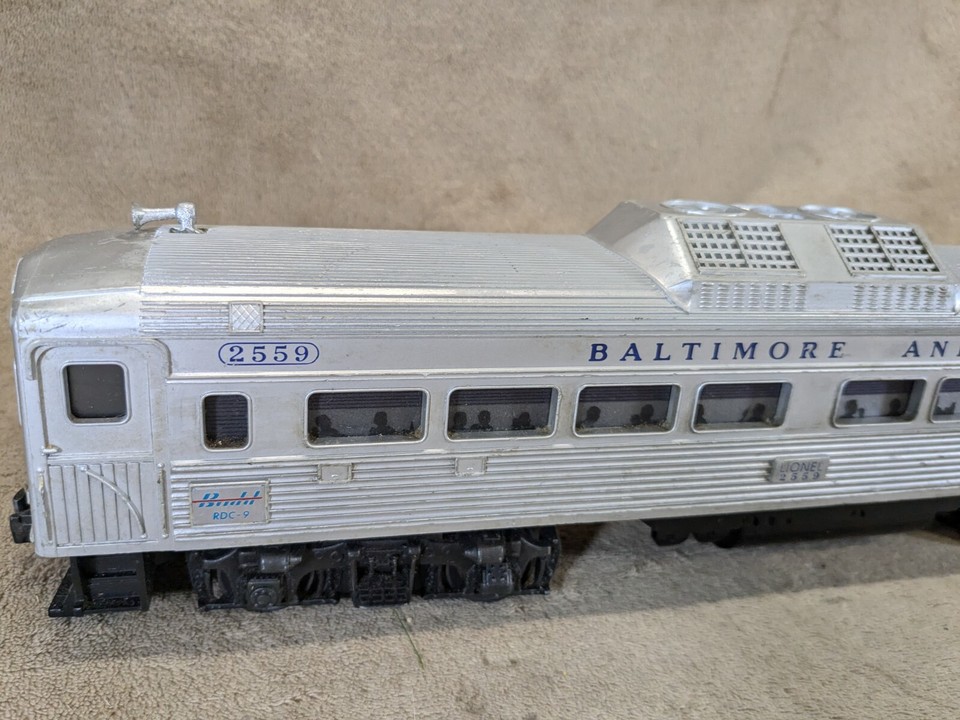 Lionel 2559 Budd Commuter Passenger Car BALTIMORE & OHIO w/ Original ...