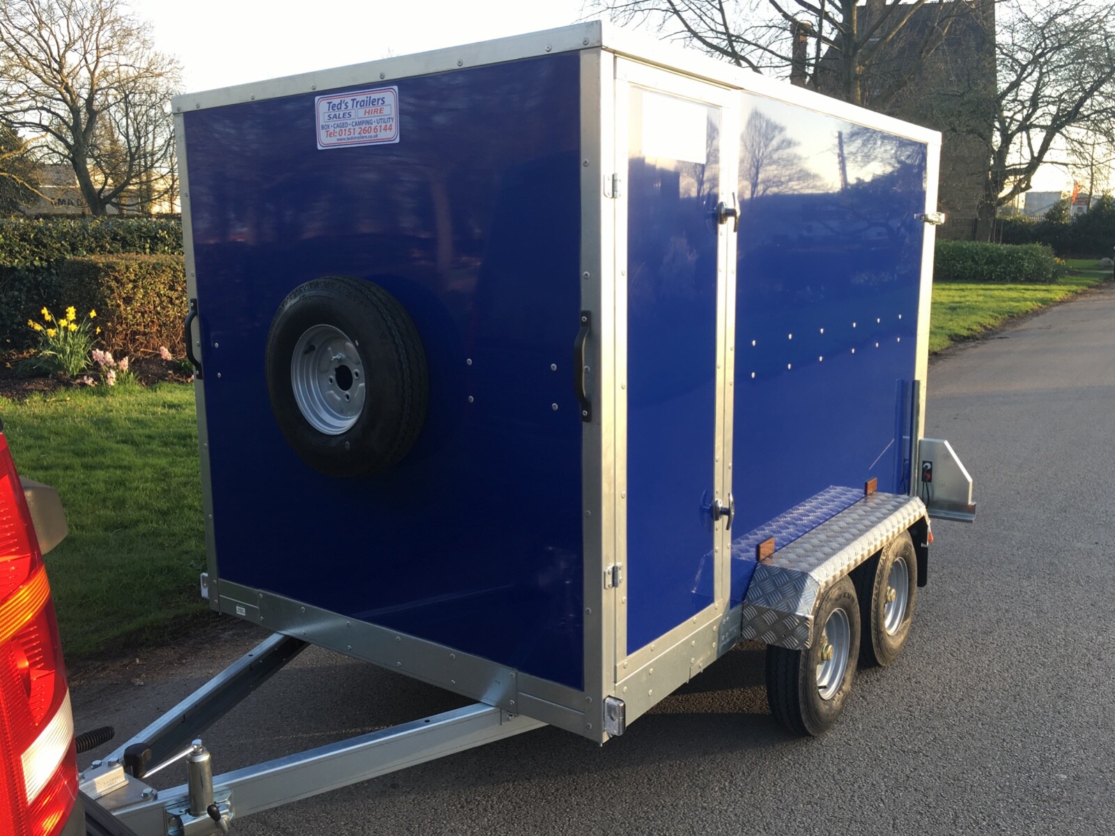 TICKNERS BOX TRAILER 8x5x5. TWIN AXLE from Teds Trailers Liverpool ...