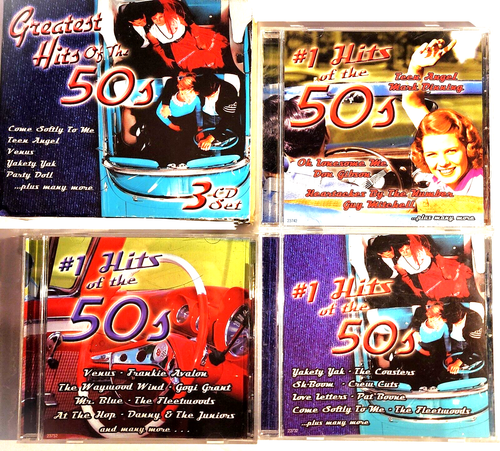 GREATEST HITS of the 50's Volumes 1-3 / 3-CD Set (2001, PDC Music ...
