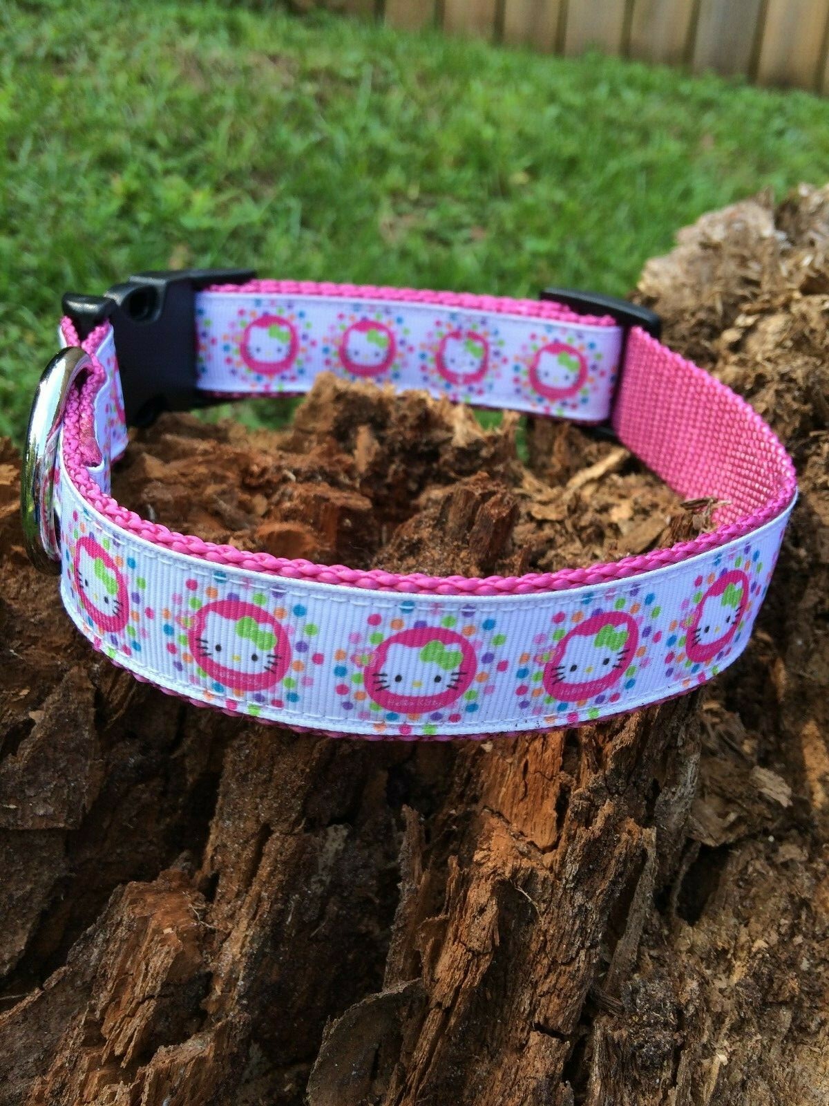 Hello KItty Dog Collar | eBay