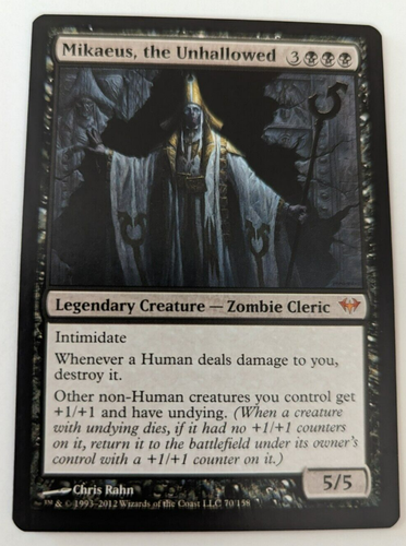 Magic the Gathering: Dark Ascension - Mikaeus, the Unhallowed | eBay