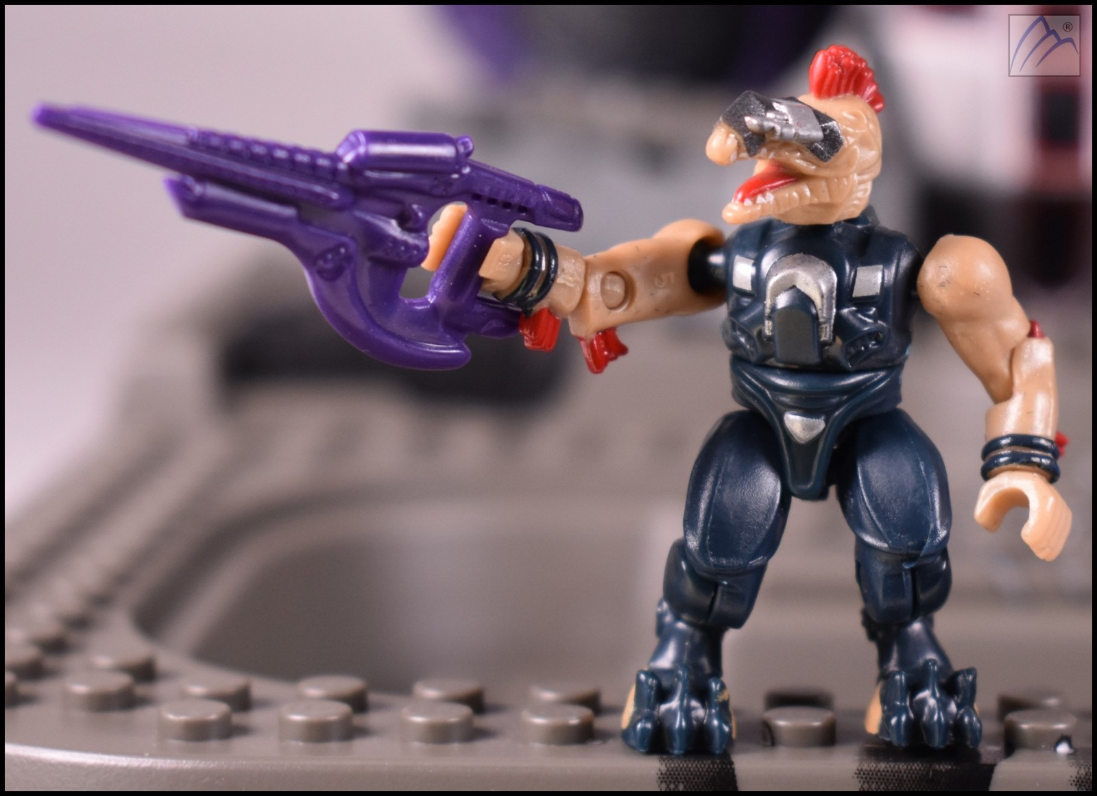 HALO MEGA BLOKS STEEL DARK BLUE COVENANT JACKAL SNIPER MINI FIGURE ...