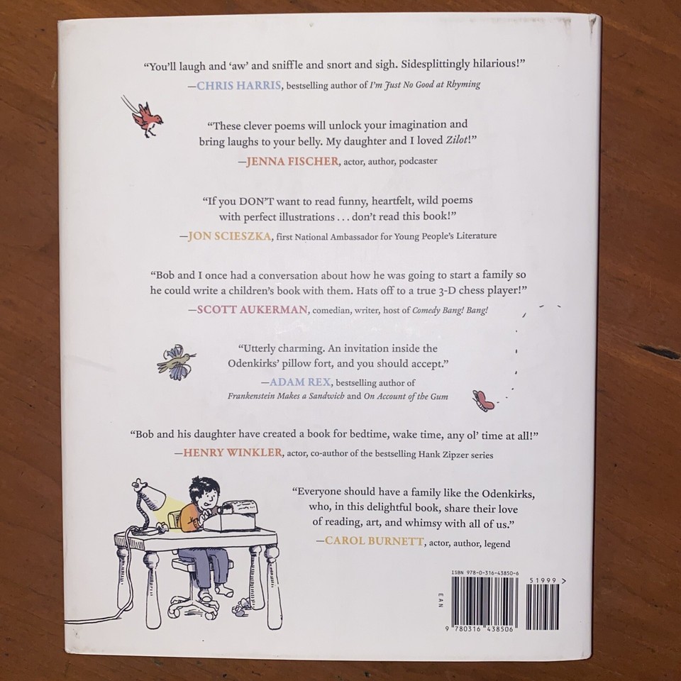 Zilot & Other Important Rhymes by Bob Odenkirk Erin Odenkirk SIGNED! | eBay