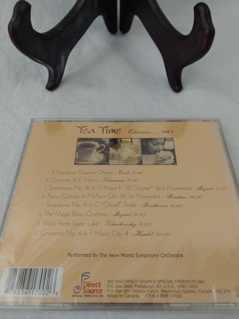 Tea Time Classics Vol. 1 by The World Symphony Orchestra 2002 Direct Source for sale online | eBay