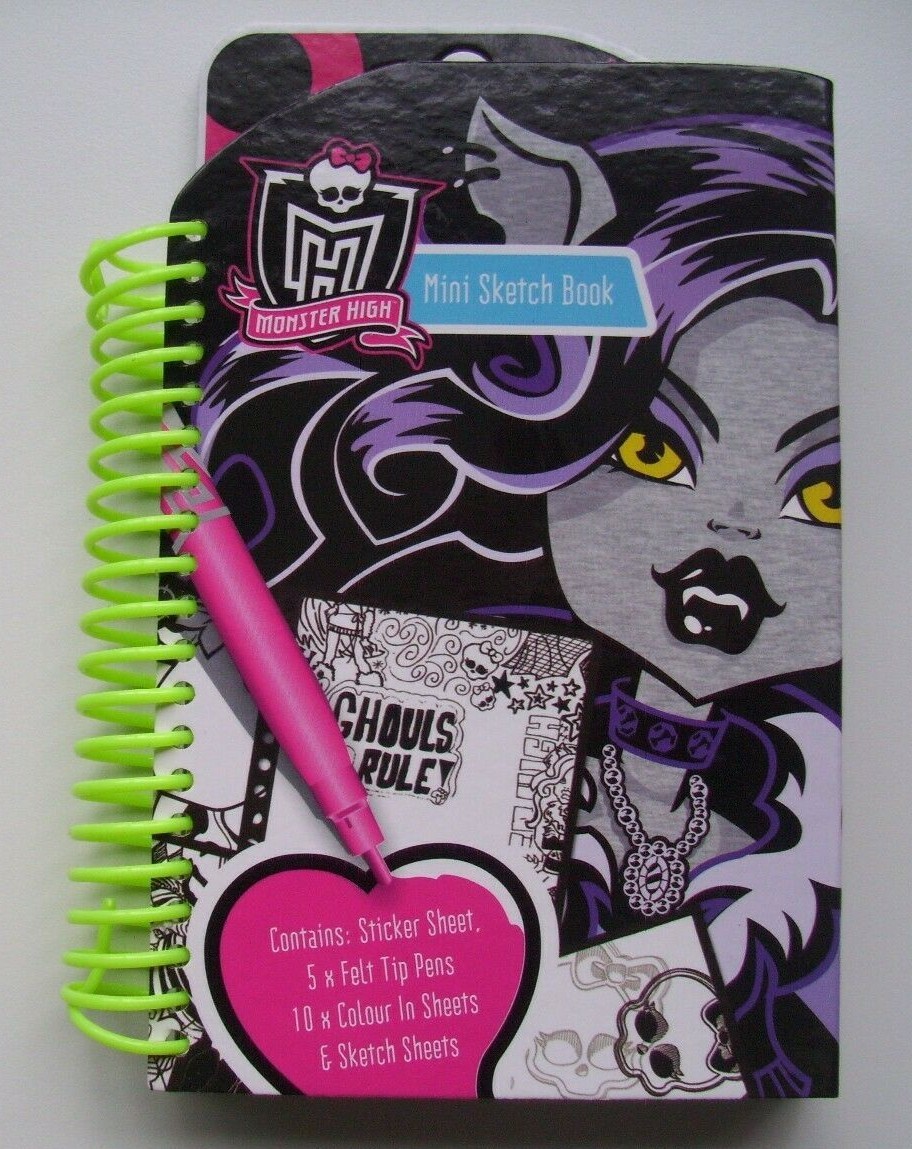 Monster High Drawing Book
