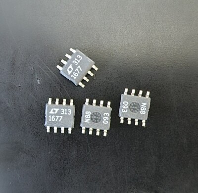 4PCS LT1677CS8#PBF IC OPAMP R-R IN/OUT SNGL 8-SOIC LT1677CS8 1677 ...