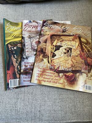 LOT of 3 Somerset Studio Rare Art Of Paper & Mixed Media Magazines | eBay