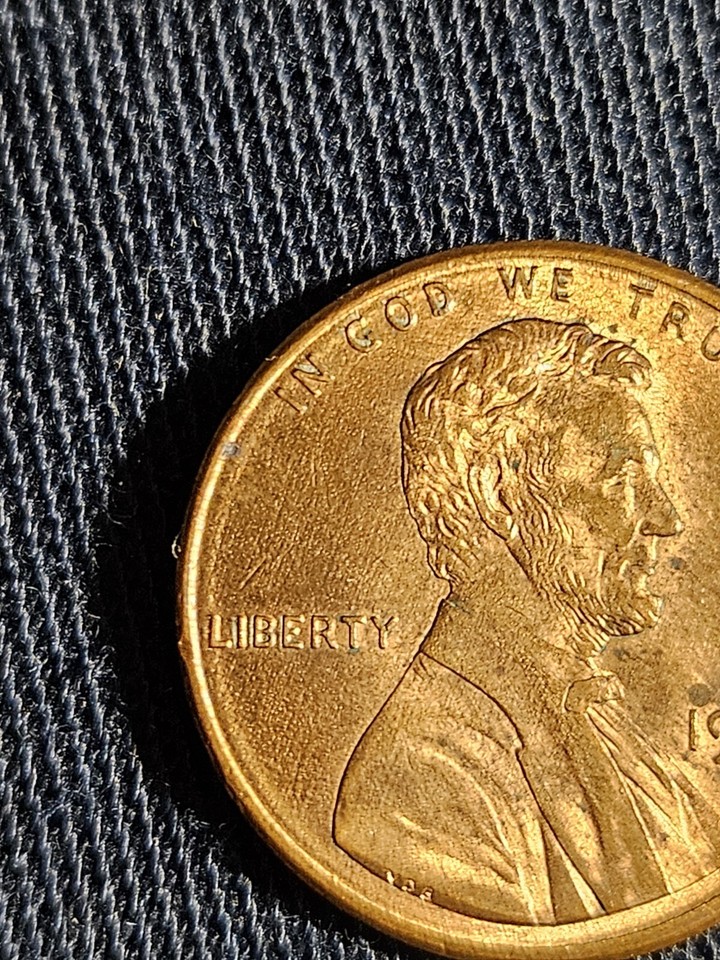 1994 Penny Errors No Mint Mark, Struck Off Center, DDO, DDR Close AM ...