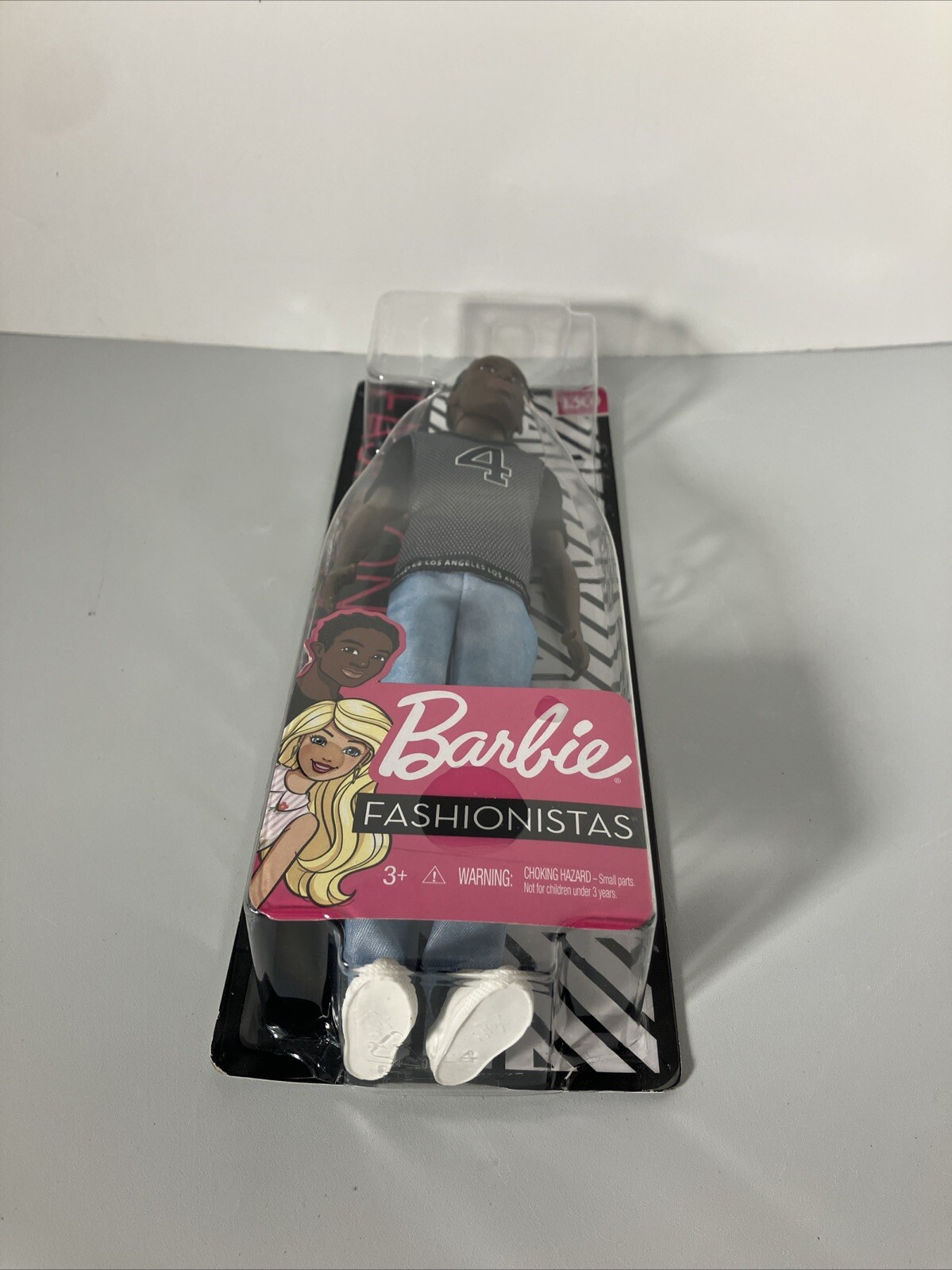 BARBIE Fashionistas #130 KEN African American Doll Cornrows Hair New | eBay