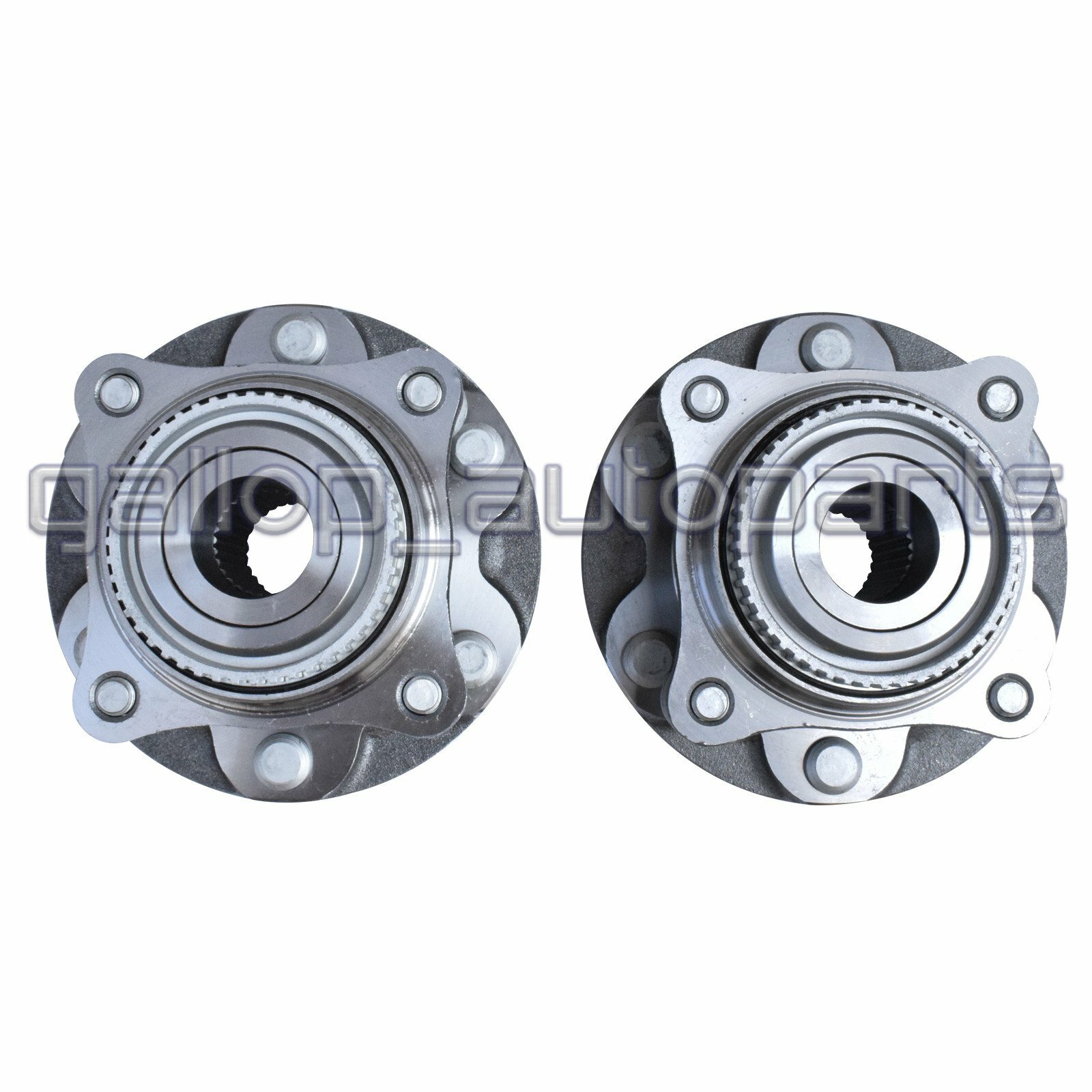 2 x Front Wheel Bearing Hub Assembly for Toyota Hilux GGN25R KUN26R 05 ...