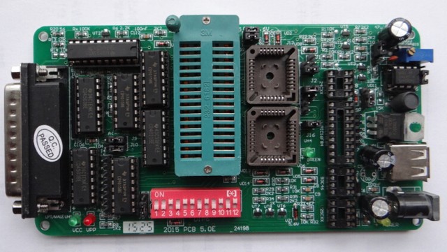 New PCB5.0E Universal EPROM pic flash mpu Programmer+27C256 / 27C512 ...