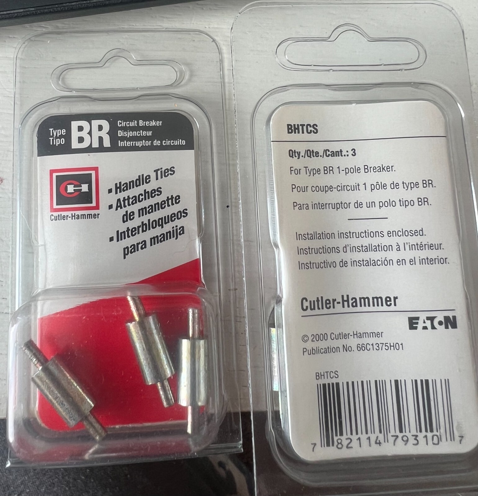 EATON+BHTCS+CIRCUIT+BREAKER+HANDLE+TIE+BAR+BR+TYPE for sale online | eBay