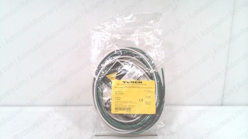 TURCK RKF 34-3M/NPT, POWERFAST FEMALE RECEPTACLE, U-38803, NEW #331411 ...