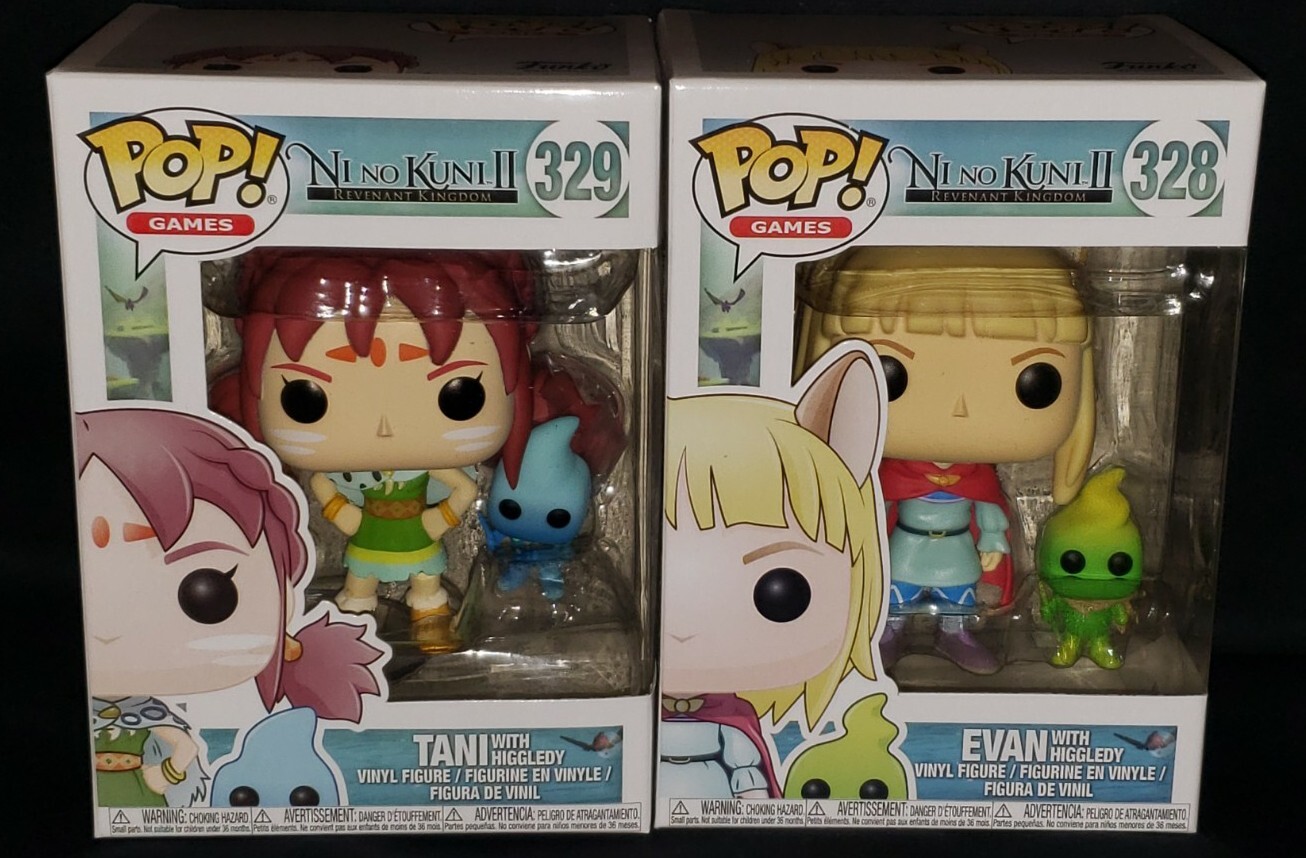 Funko Pop! Games Ni No Kuni ll Bundle - Even w/Higgledy & Tani w ...