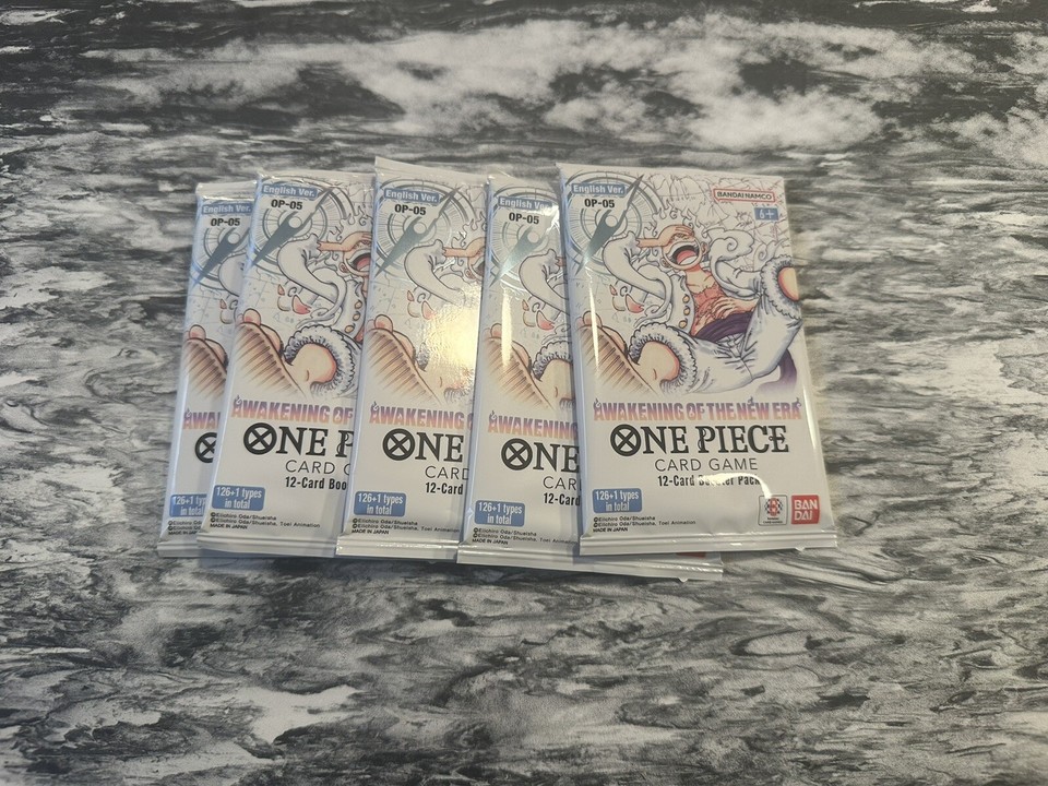 Awakening of the New Era Booster Pack One Piece Card Game OP-05 English ...