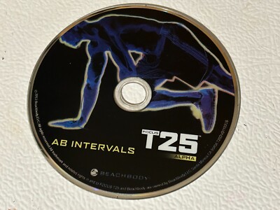 Focus T25 Alpha AB INTERVALS Replacement DVD Beachbody Shaun T - FREE ...
