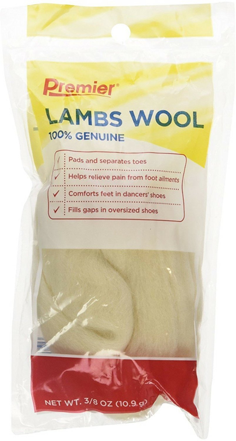 Premier Lambs Wool Padding 100% Genuine Helps Relieve Foot Pain 3/8 Oz ...