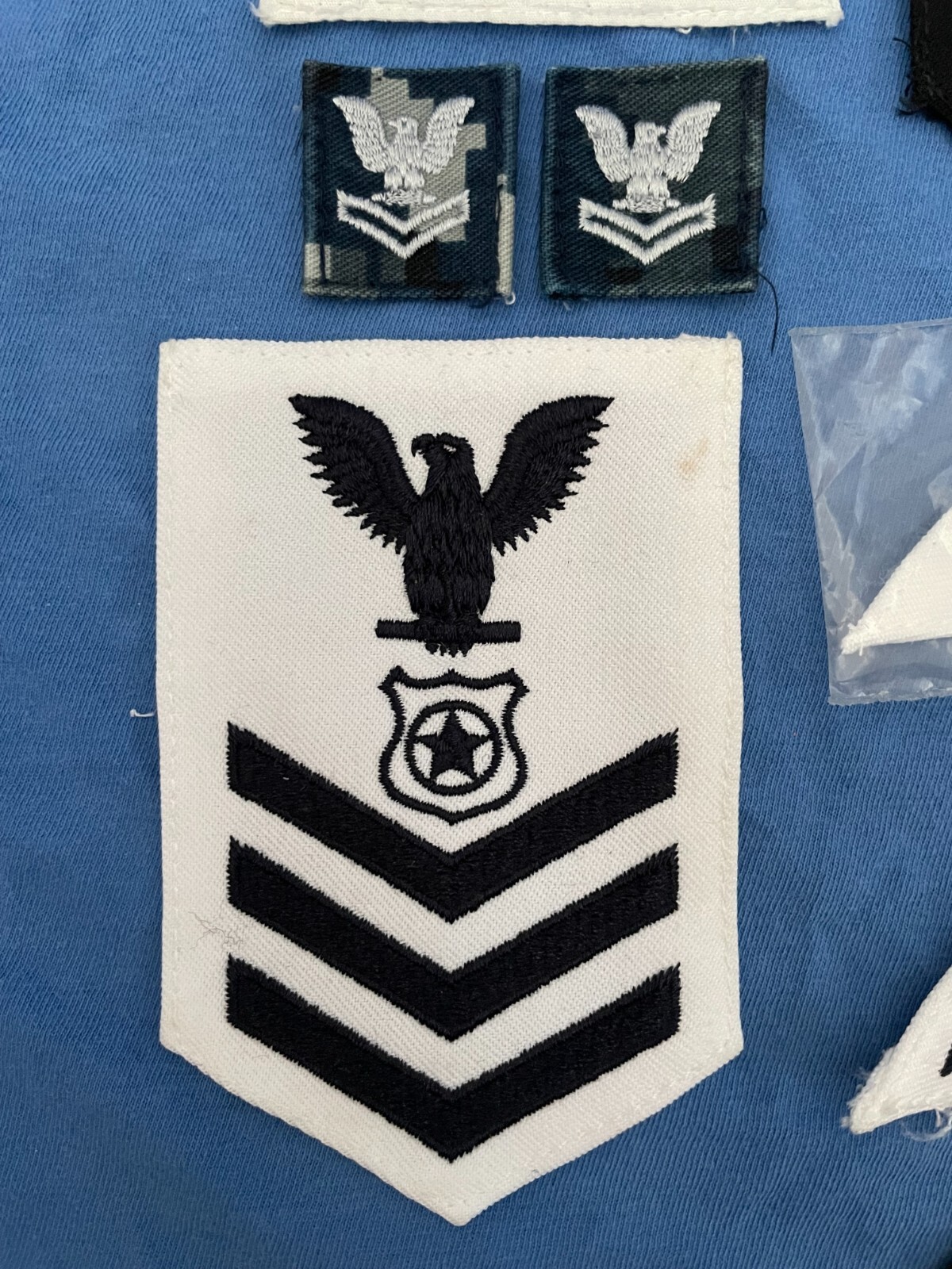 Vintage US NAVY Uniform Patches Lot of 12 Seaman Airman Naval Military ...