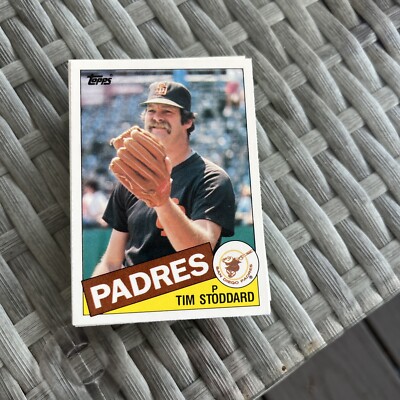 1985 Topps Traded 113T Tim Stoddard San Diego Padres | eBay