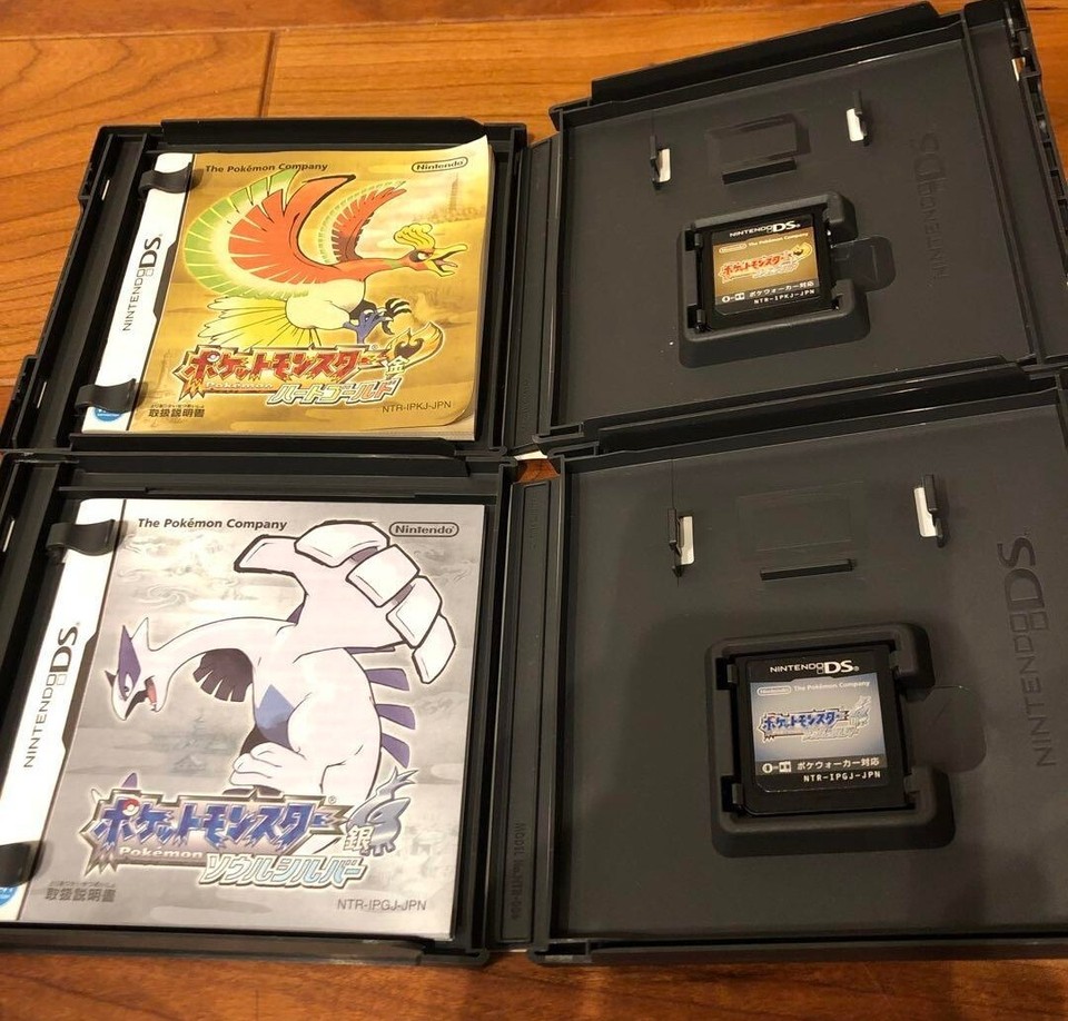 Pokemon HeartGold SoulSilver Pokewalker Video Game Japanese Version ...