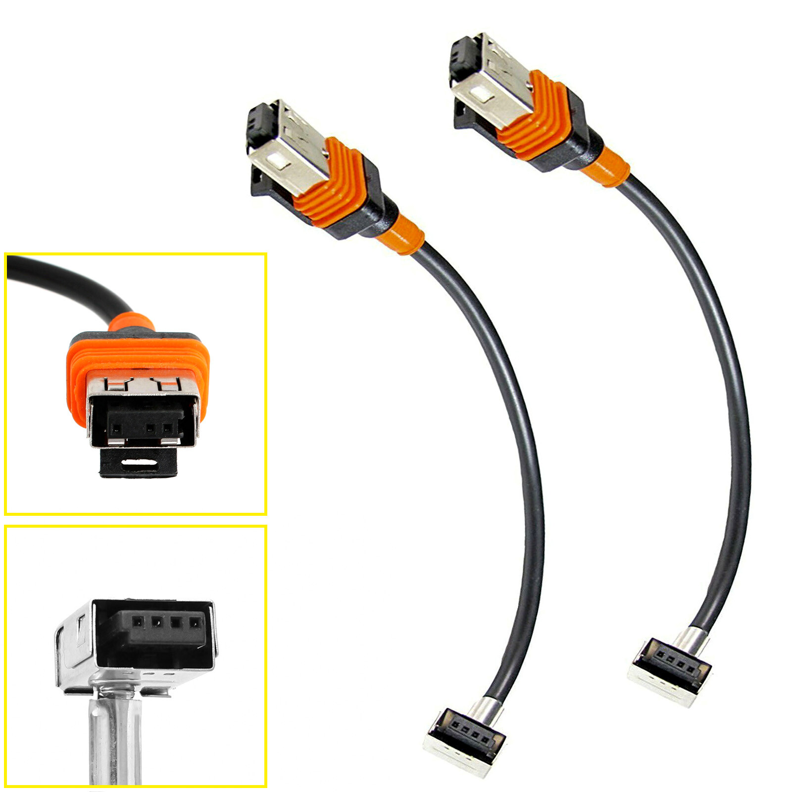 2Pcs D1S D1R HID Xenon Bulbs Extension Power Cords Cables For D1 HID ...