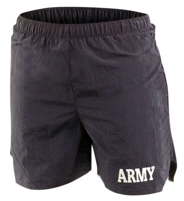 USGI US Army Black Physical Fitness Uniform PFU PT Shorts Trunks All ...