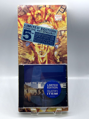 RARE TOAD THE WET SPROCKET - FEAR - MINT SEALED LONGBOX + CD & HYPE ...