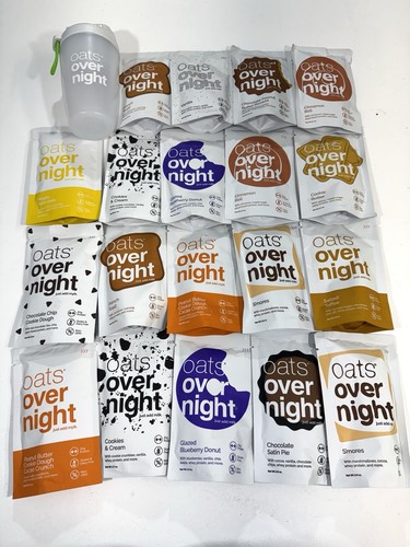 OVERNIGHT OATS 19 Bags And Bottle | eBay