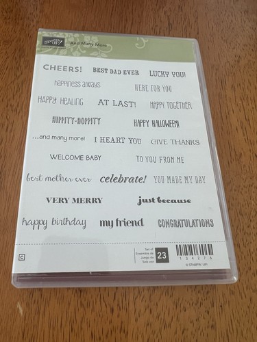 Stampin' Up! AND MANY MORE Stamp Set- Item # 134276 | eBay