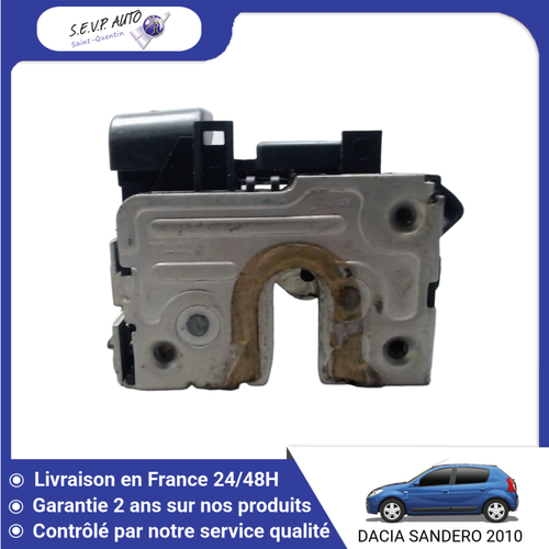 🇫🇷 SYSTEME CONDAMNATION AVANT DROIT DACIA SANDERO 2008- 8200735224 ♻️ ...