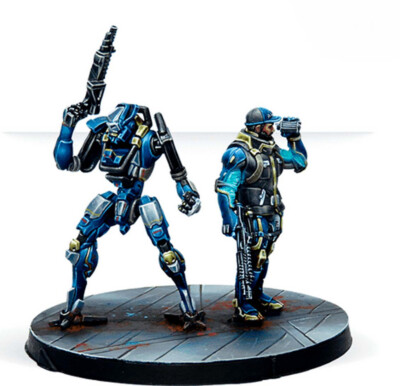 INFINITY Assembled Alpha Unit Light Shotgun O-12 Starmada O12 Corvus CB ...