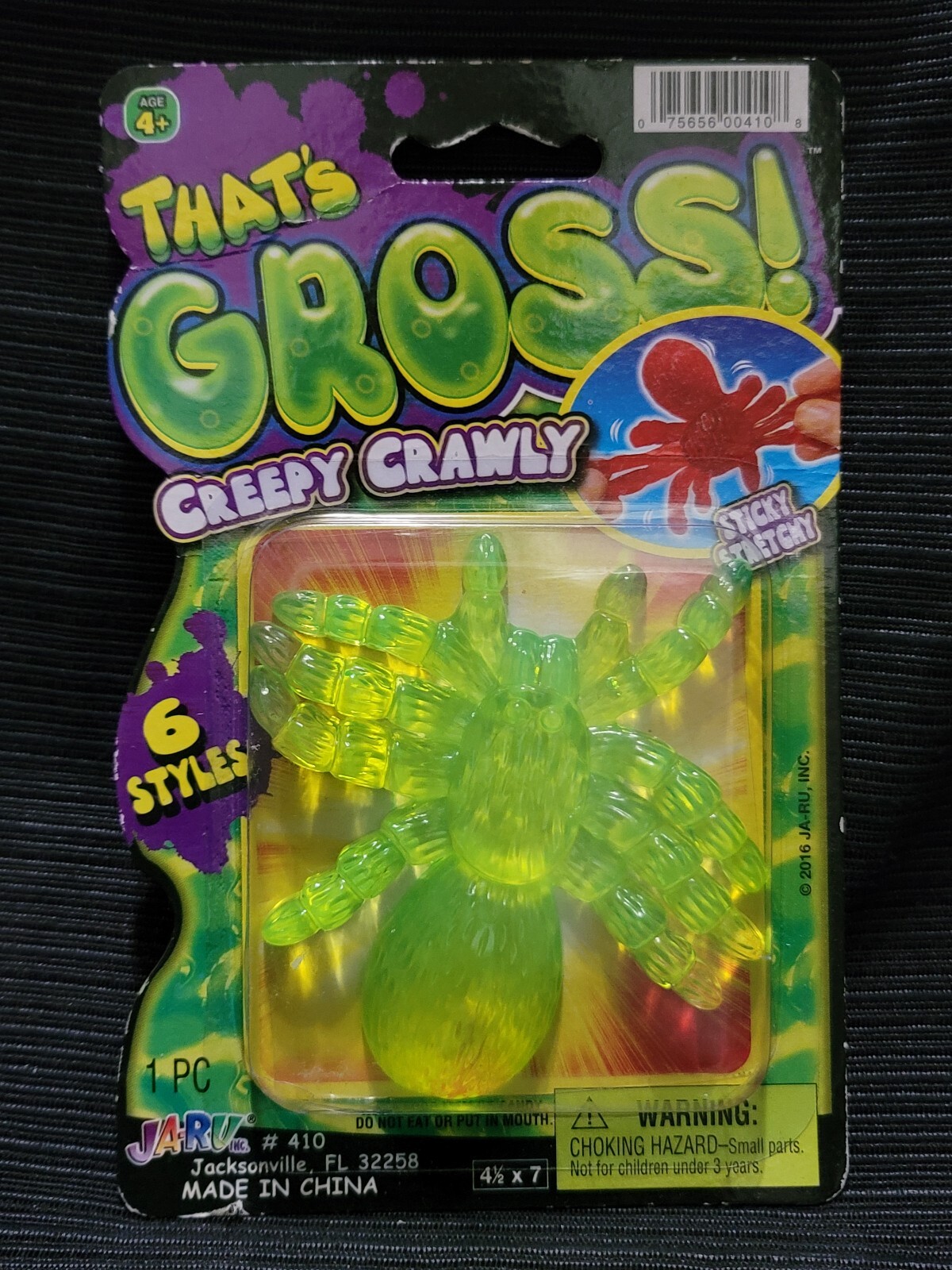 Ja-Ru Toys That's Gross Creepy Crawly Spider & Fly Bundle New | eBay